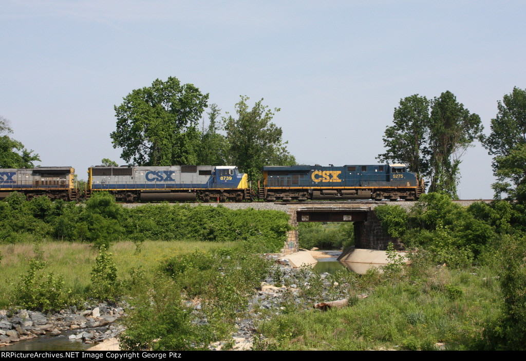 CSX Q172 at White Marsh Run